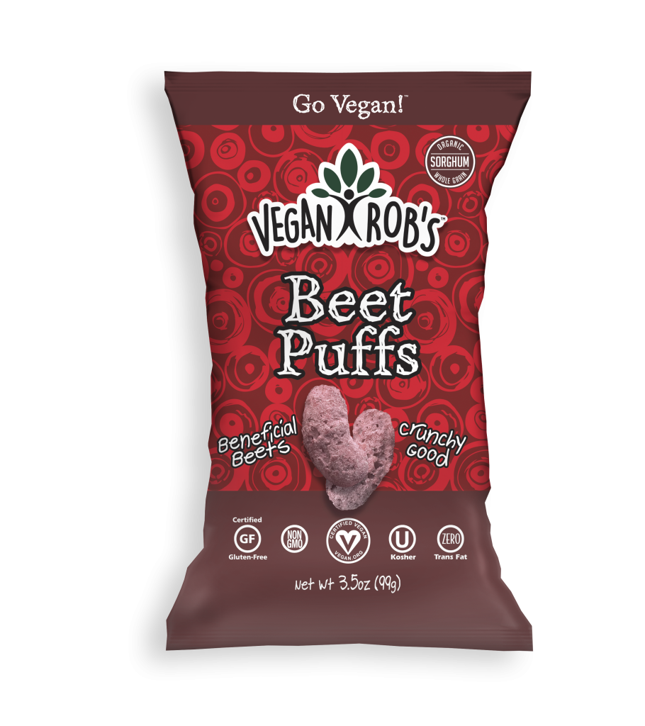 Buy Vegan Rob's Organic Gluten-Free Beet Puffs | Deja Vegan