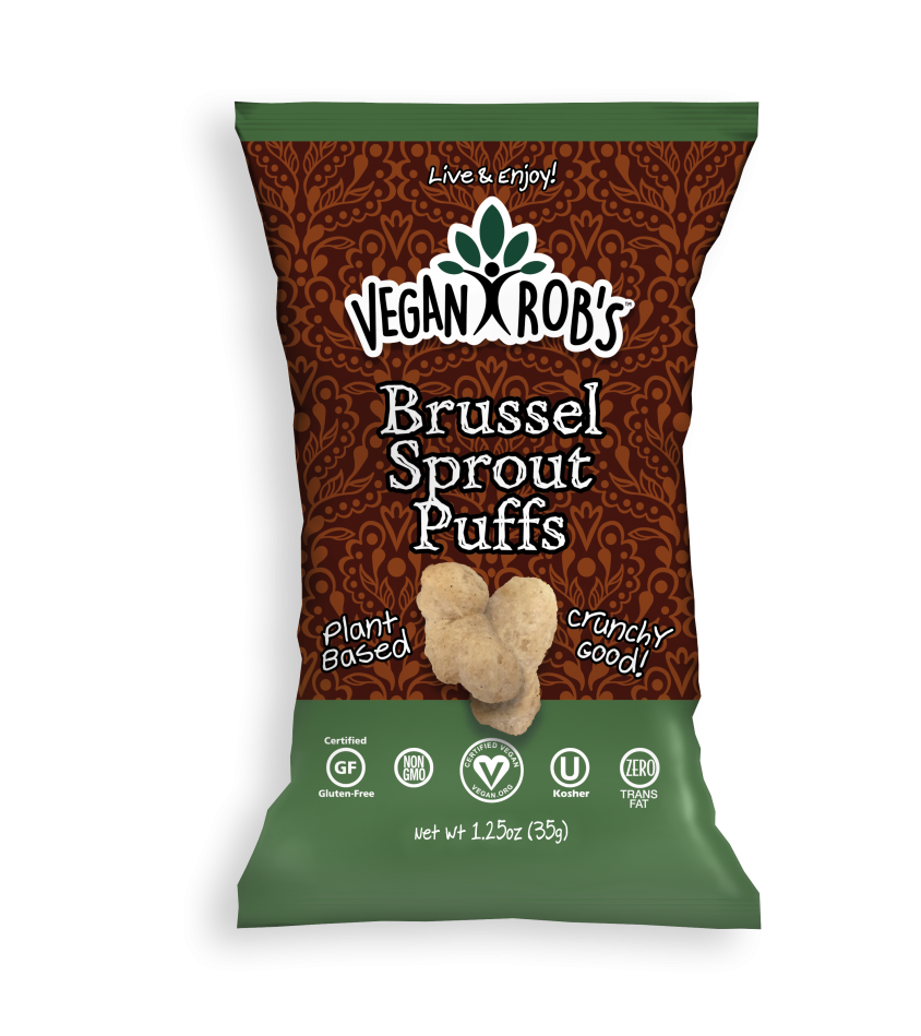 Buy Vegan Rob's Healthy Brussel Sprout Puffs | Deja Vegan